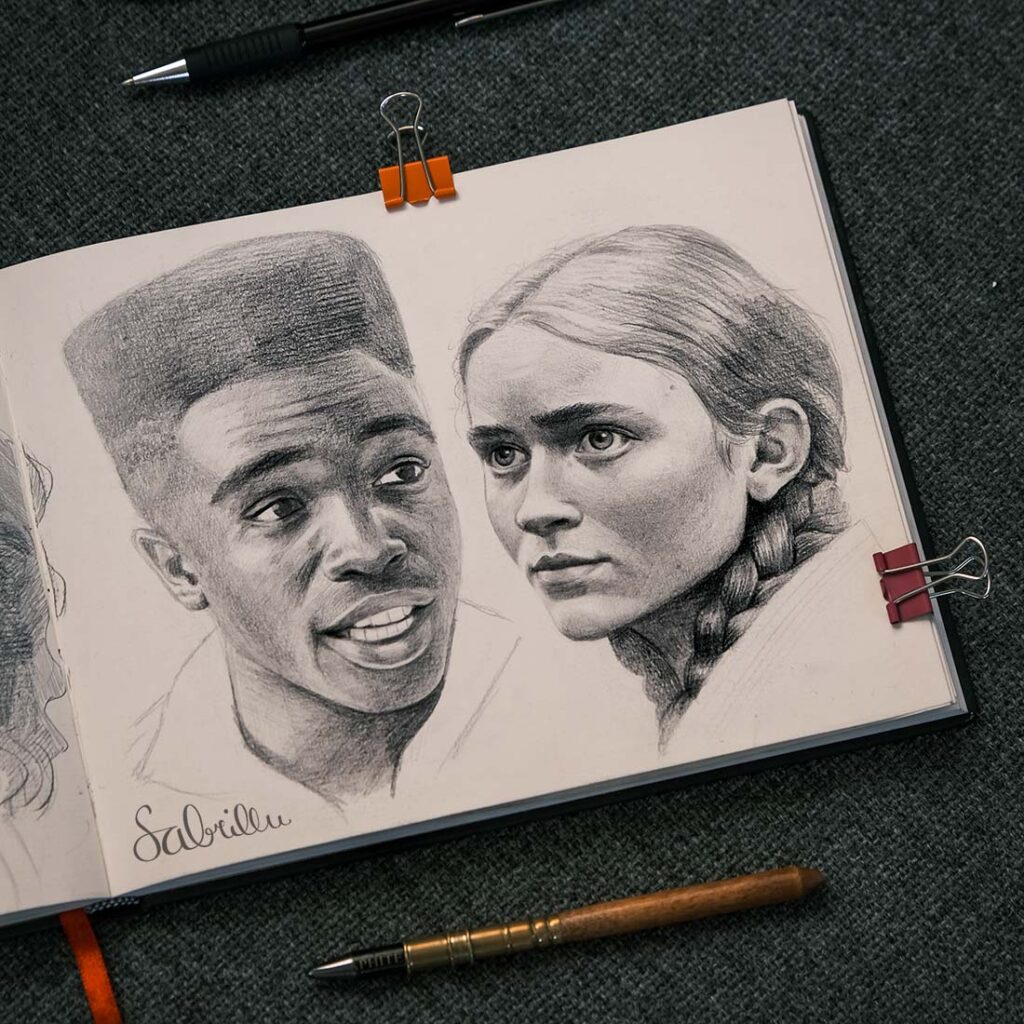 Stranger Things Drawings | Sabrillu | Sabrina Hassler Illustration