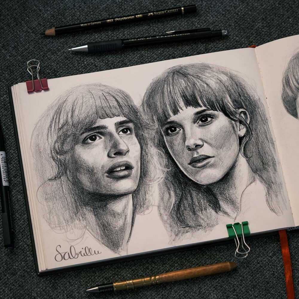 Stranger Things Drawings | Sabrillu | Sabrina Hassler Illustration